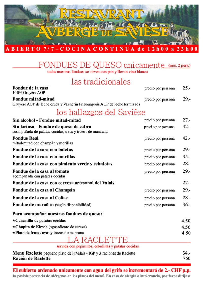 AubergeSaviese-Menu-ES-2 – Auberge de Savièse